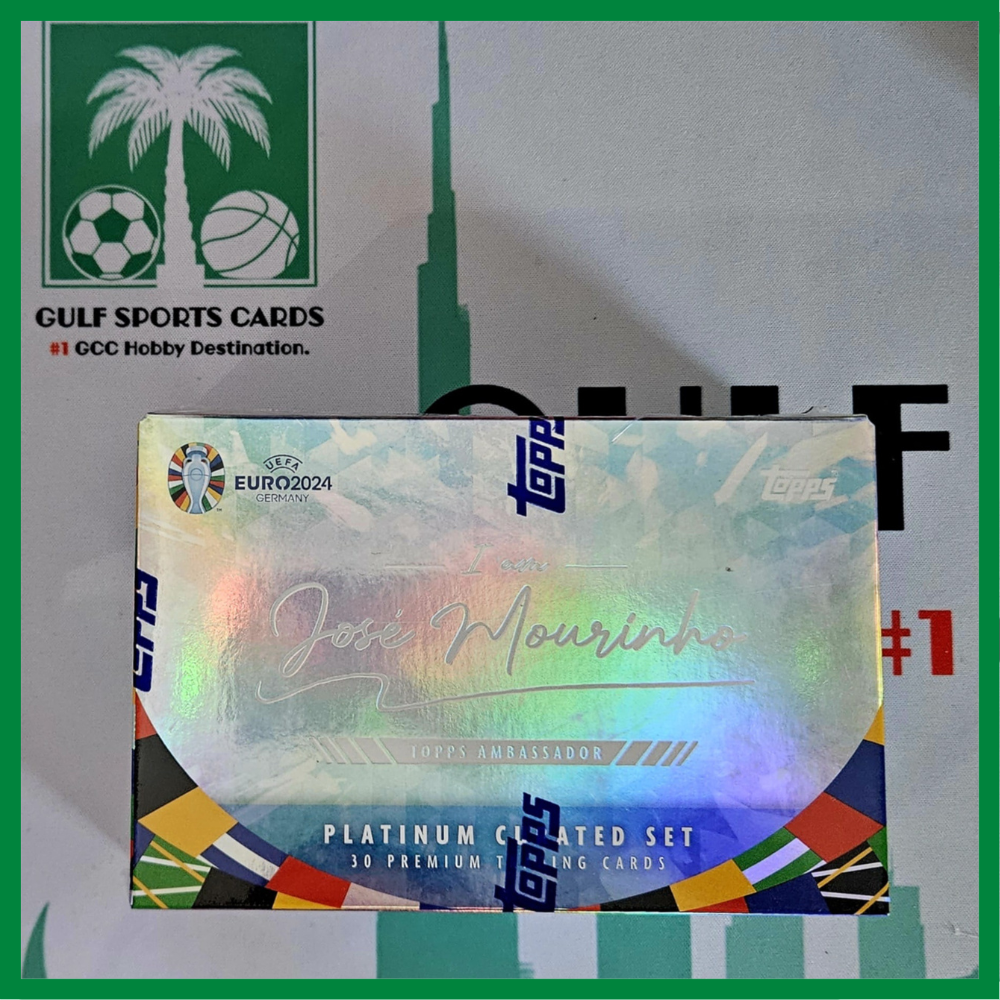 2024 Topps Jose Mourinho UEFA Euro Platinum Soccer Box